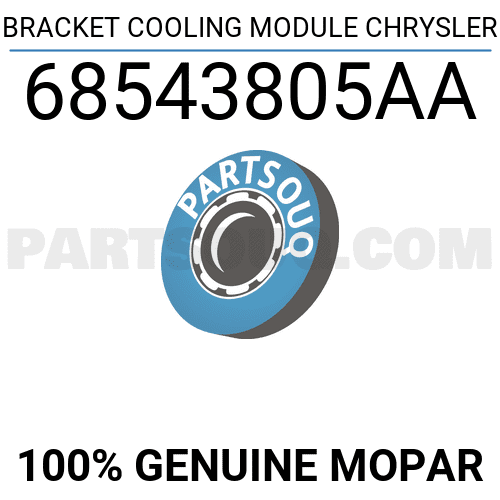 BRACKET COOLING MODULE CHRYSLER 68543805AA | Mopar Parts | PartSouq