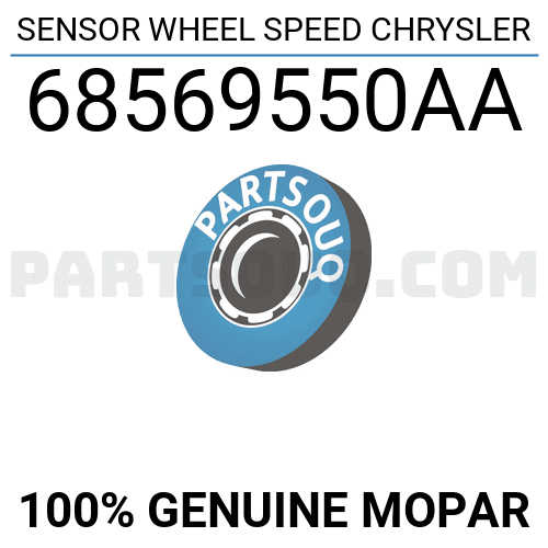 SENSOR WHEEL SPEED CHRYSLER 68569550AA | Mopar Parts | PartSouq