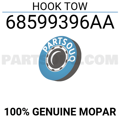 HOOK TOW 68599396AA | Mopar Parts | PartSouq