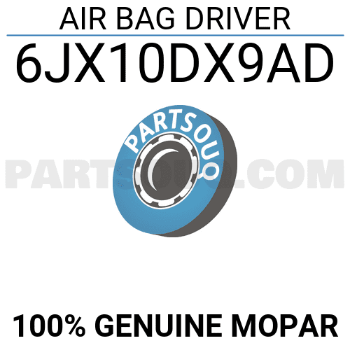 AIR BAG DRIVER 6JX10DX9AD | Mopar Parts | PartSouq