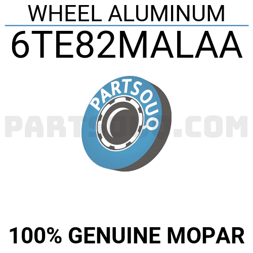 WHEEL ALUMINUM 6TE82MALAA | Mopar Parts | PartSouq
