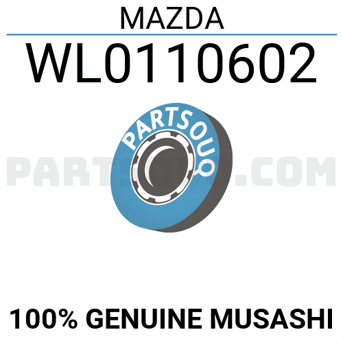 OIL SEALS CAMS/CRANKS REAR WL0110602 | Musashi Parts | PartSouq