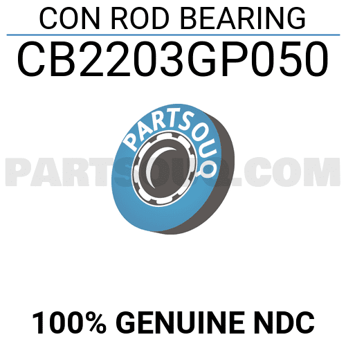 CON ROD BEARING CB2203GP050 | NDC Parts | PartSouq