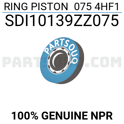 RING PISTON 075 4HF1 SDI10139ZZ075 | NPR Parts | PartSouq