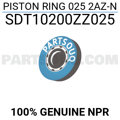 PISTON RING 025 2AZ-N SDT10200ZZ025 | NPR Parts | PartSouq