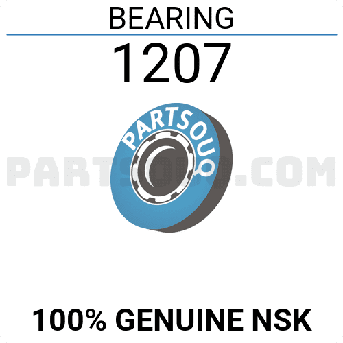 BEARING 1207 | NSK Parts | PartSouq