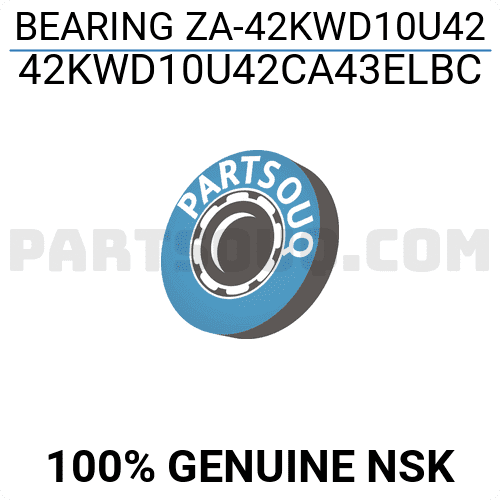 BEARING ZA-42KWD10U42 42KWD10U42CA43ELBC | NSK Parts | PartSouq