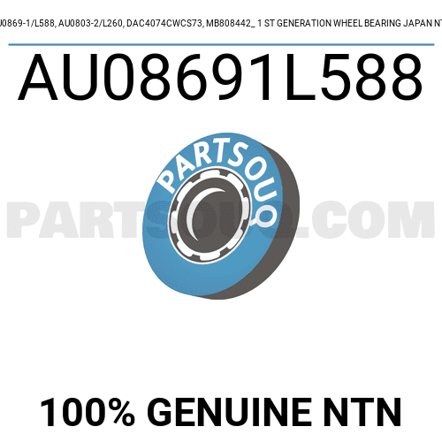 AU0869-1/L588, AU0803-2/L260, DAC4074CWCS73, MB808442_ 1 ST GENERATION ...