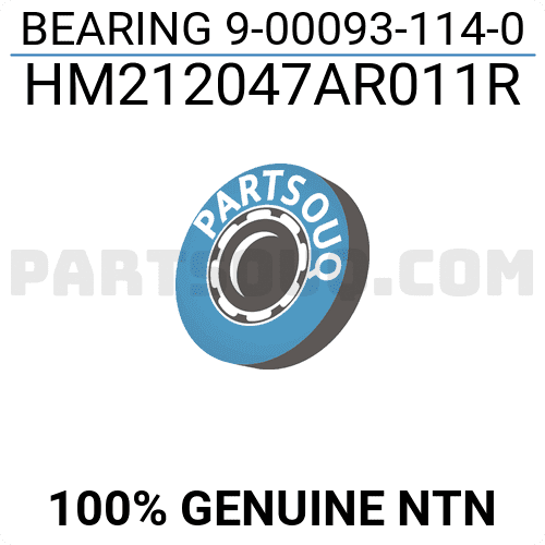 BEARING 9-00093-114-0 HM212047AR011R | NTN Parts | PartSouq