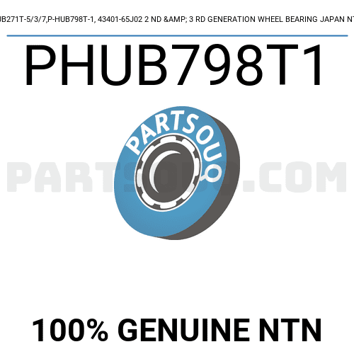 HUB271T-5/3/7,P-HUB798T-1, 43401-65J02 2 ND & 3 RD GENERATION WHEEL ...