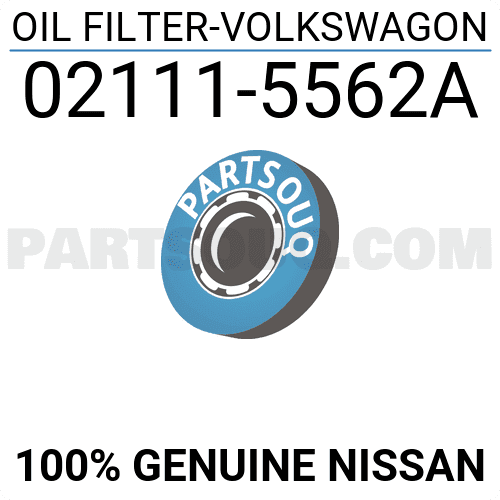 OIL FILTER-VOLKSWAGON 021115562A | Nissan Parts | PartSouq