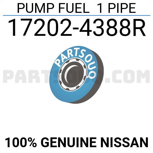 PUMP FUEL 1 PIPE 172024388R | Nissan Parts | PartSouq