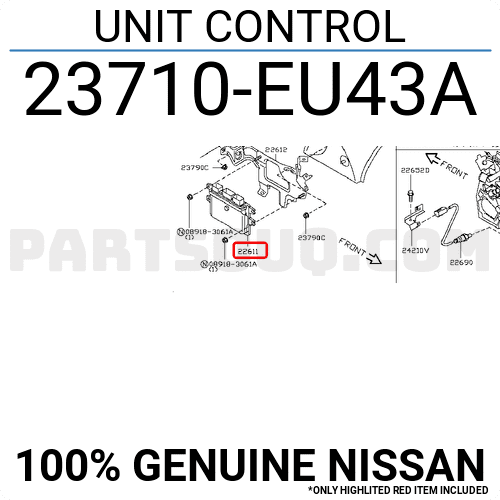 UNIT CONTROL 23710EU43A | Nissan Parts | PartSouq