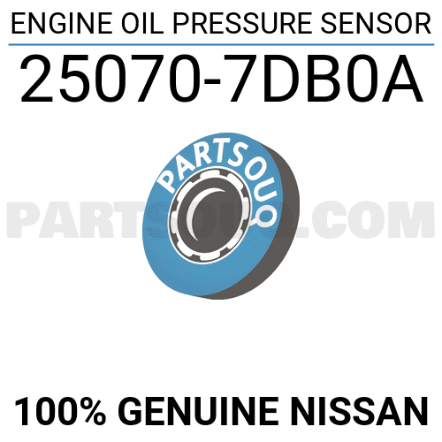 ENGINE OIL PRESSURE SENSOR 250707DB0A | Nissan Parts | PartSouq