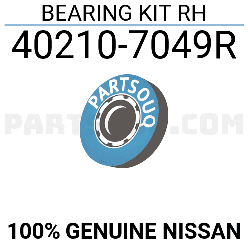 BEARING KIT RH 402107049R | Nissan Parts | PartSouq