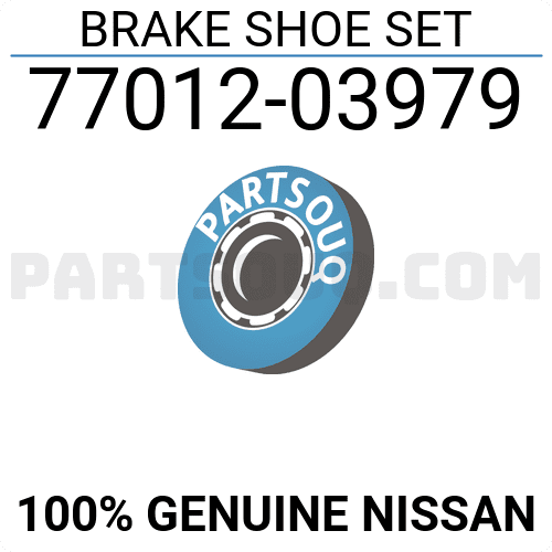 BRAKE SHOE SET 7701203979 | Nissan Parts | PartSouq