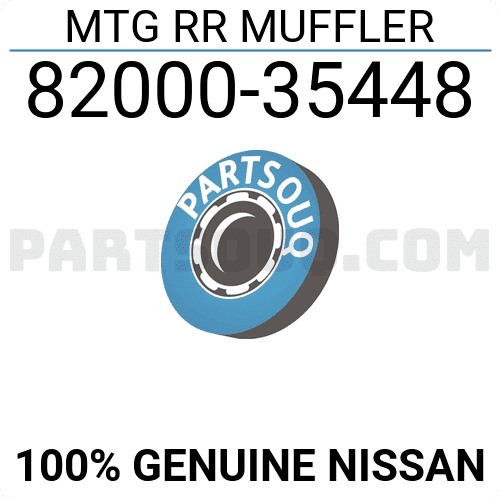 MTG RR MUFFLER 8200035448 | Nissan Parts | PartSouq