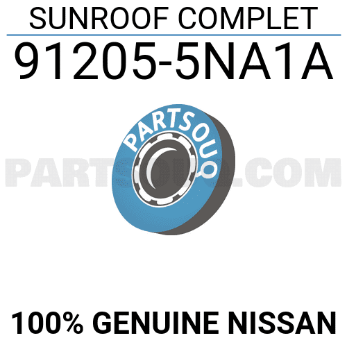 SUNROOF COMPLET 912055NA1A | Nissan Parts | PartSouq
