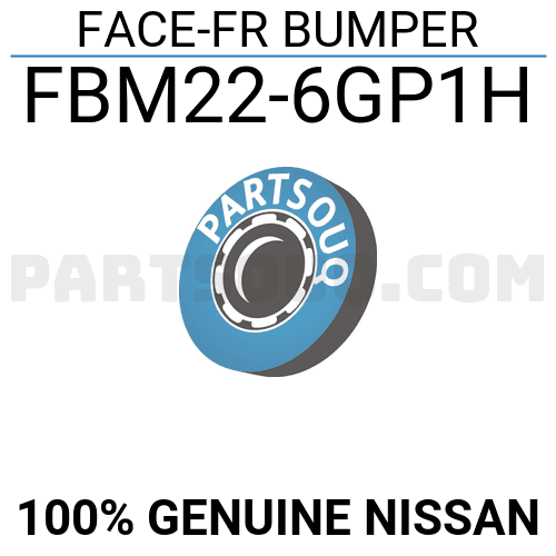 FACE-FR BUMPER FBM226GP1H | Nissan Parts | PartSouq