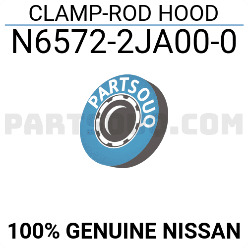 CLAMP-ROD HOOD N65722JA000 | Nissan Parts | PartSouq