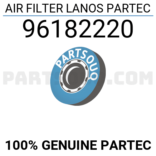AIR FILTER LANOS PARTEC 96182220 | PARTEC Parts | PartSouq