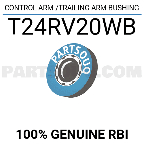 CONTROL ARM-/TRAILING ARM BUSHING T24RV20WB | RBI Parts | PartSouq