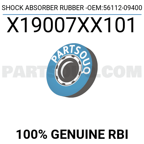 SHOCK ABSORBER RUBBER -OEM:56112-09400 X19007XX101 | RBI Parts | PartSouq