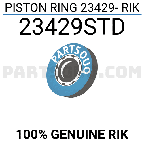 PISTON RING 23429- RIK 23429STD | RIK Parts | PartSouq