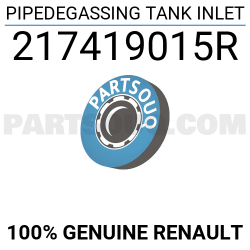 PIPEDEGASSING TANK INLET 217419015R | Renault Parts | PartSouq