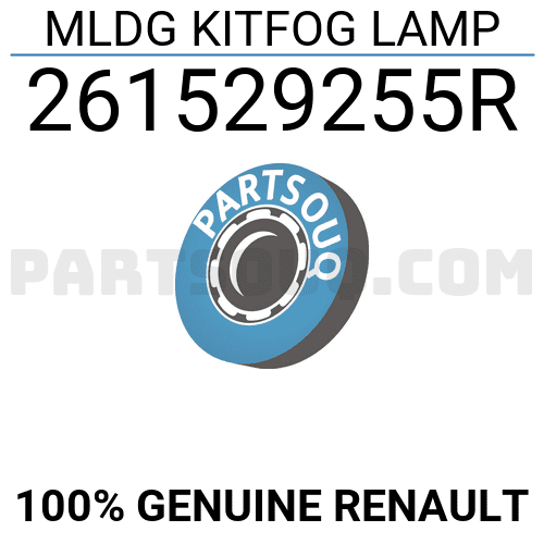 MLDG KITFOG LAMP 261529255R | Renault Parts | PartSouq