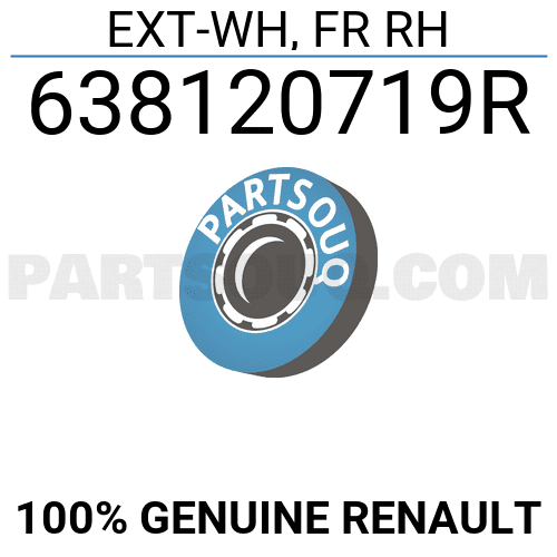 EXT-WH, FR RH 638120719R | Renault Parts | PartSouq