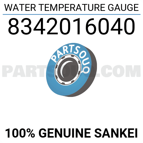 WATER TEMPERATURE GAUGE 8342016040 | SANKEI Parts | PartSouq