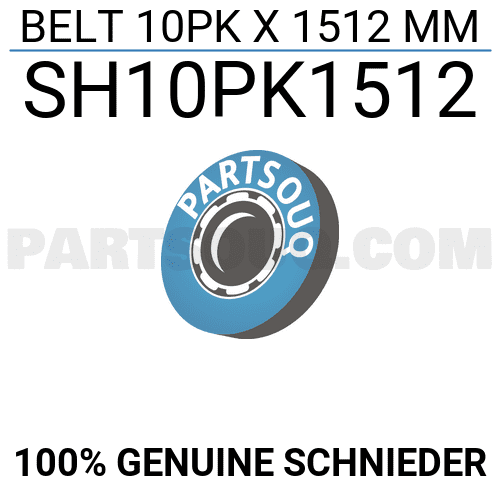 BELT 10PK X 1512 MM SH10PK1512 | SCHNIEDER Parts | PartSouq