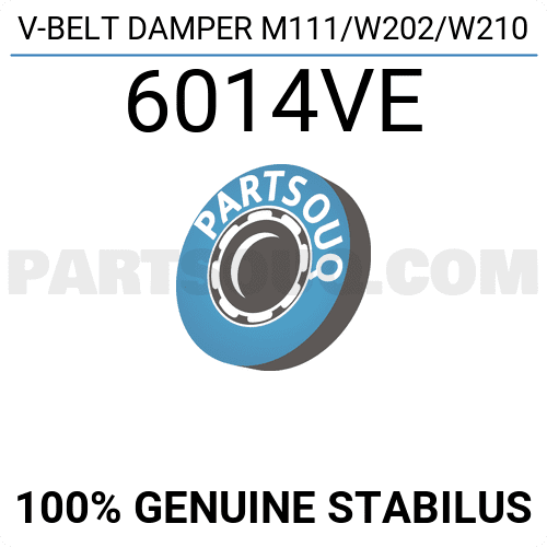 V-BELT DAMPER M111/W202/W210 6014VE | STABILUS Parts | PartSouq