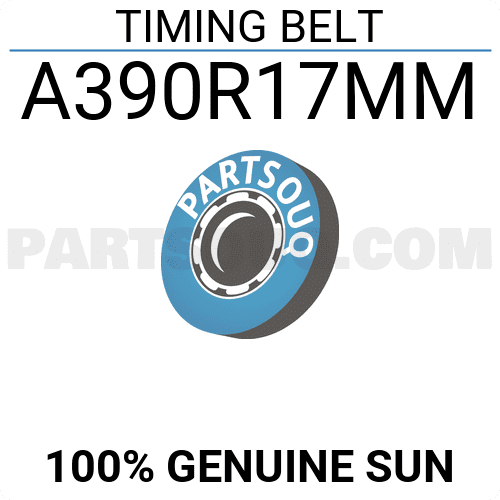 TIMING BELT A390R17MM | SUN Parts | PartSouq