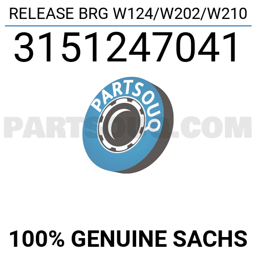 RELEASE BRG W124/W202/W210 3151247041 | Sachs Parts | PartSouq