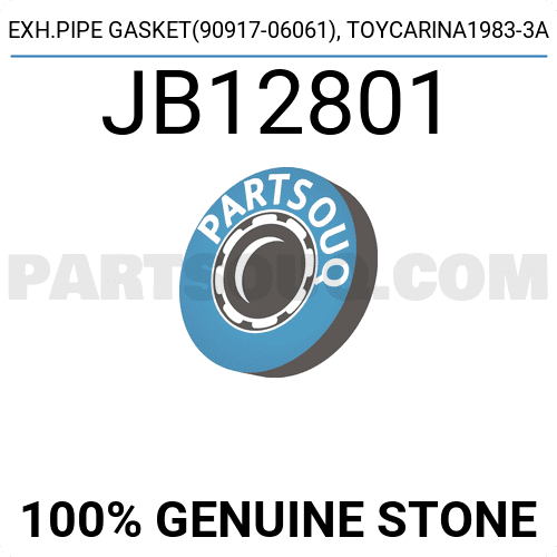 EXH.PIPE GASKET(90917-06061), TOYCARINA1983-3A JB12801 | Stone Parts ...