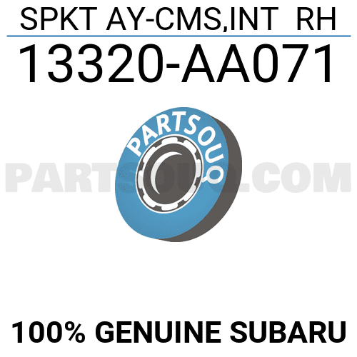 SPKT AY-CMS,INT RH 13320AA071 | Subaru Parts | PartSouq