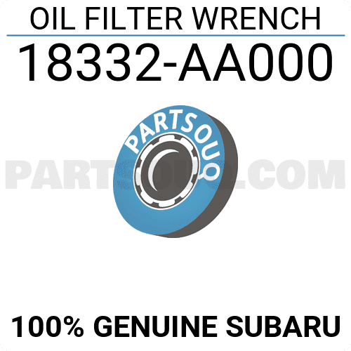 OIL FILTER WRENCH 18332AA000 | Subaru Parts | PartSouq