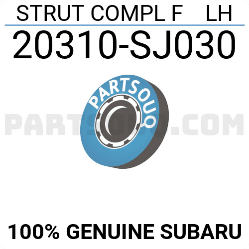 STRUT COMPL F LH 20310SJ030 | Subaru Parts | PartSouq