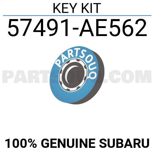 KEY KIT 57491AE562 | Subaru Parts | PartSouq