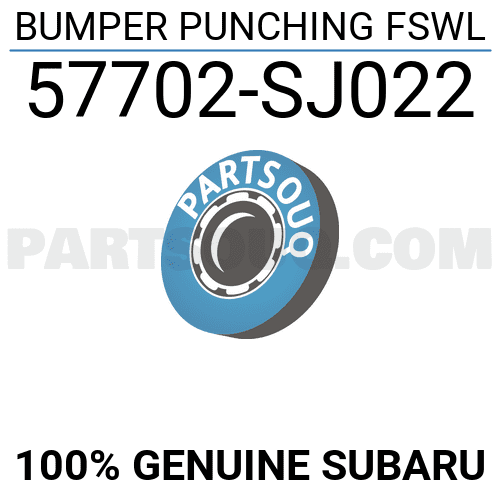 BUMPER PUNCHING FSWL 57702SJ022 | Subaru Parts | PartSouq