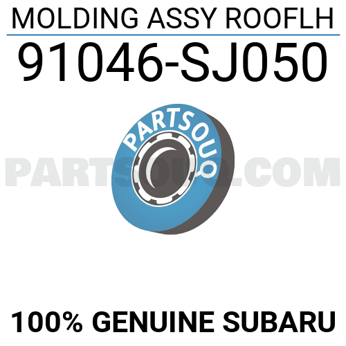 MOLDING ASSY ROOFLH 91046SJ050 | Subaru Parts | PartSouq