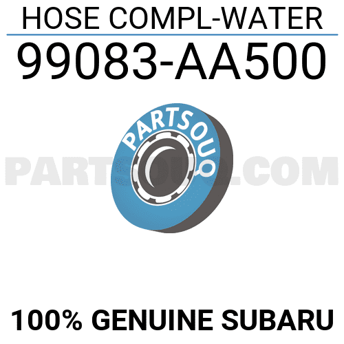 HOSE COMPL-WATER 99083AA500 | Subaru Parts | PartSouq