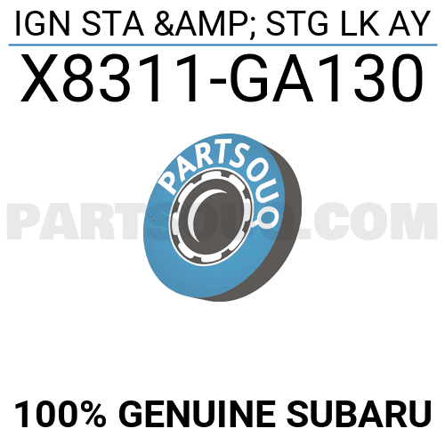 IGN STA & STG LK AY X8311GA130 | Subaru Parts | PartSouq