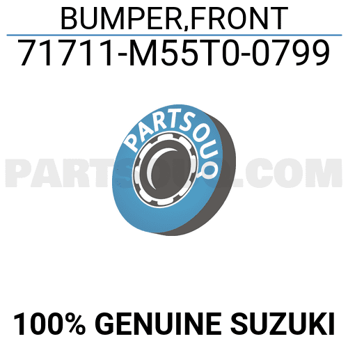BUMPER,FRONT 71711M55T00799 | Suzuki Parts | PartSouq