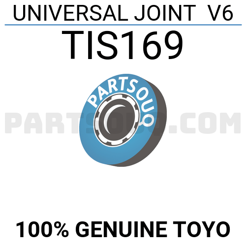 UNIVERSAL JOINT V6 TIS169 | TOYO Parts | PartSouq
