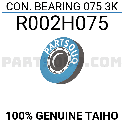 CON. BEARING 075 3K R002H075 | Taiho Parts | PartSouq