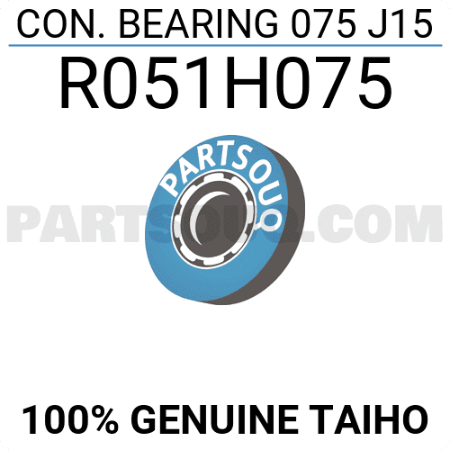 CON. BEARING 075 J15 R051H075 | Taiho Parts | PartSouq