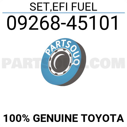 SET,EFI FUEL 0926845101 | Toyota Parts | PartSouq